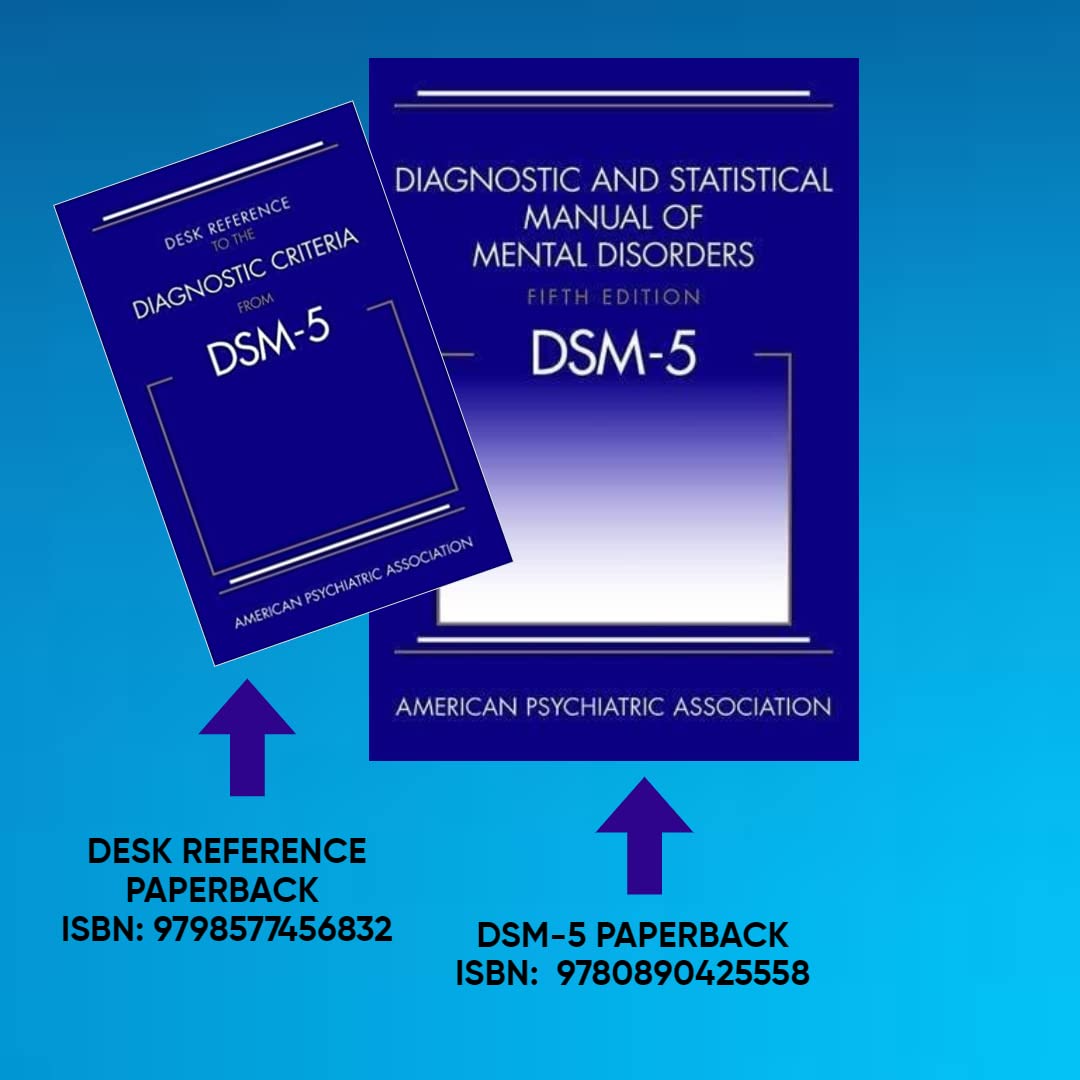 DSM-5 Combo Set : Diagnostic and Statistical Manual And Desk Reference ...