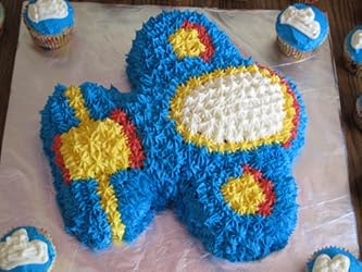 Amazon.com: Wilton Aluminum Airplane Cake Pan: Novelty Cake Pans: Home ...