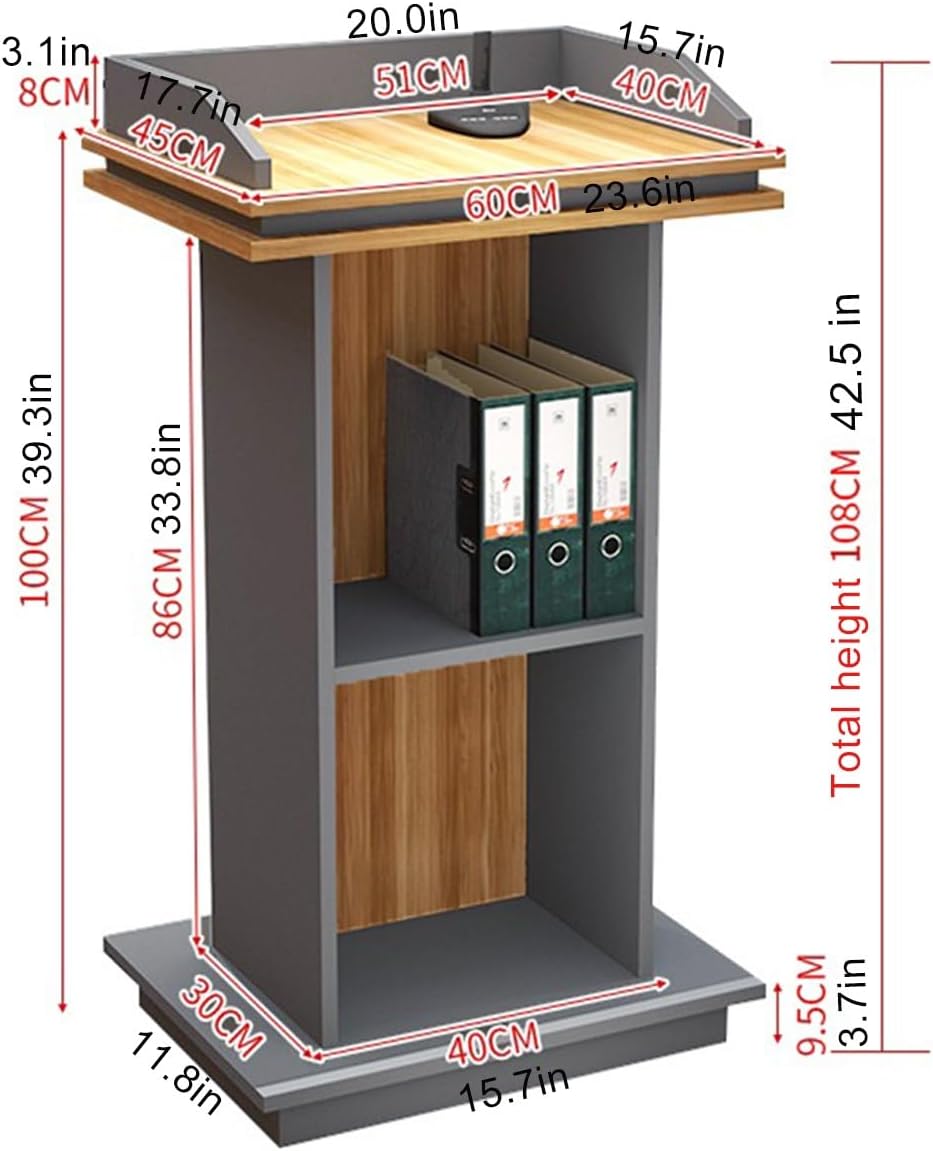 Wood Podium, Church Pulpit, Floor Standing Podium Philippines | Ubuy