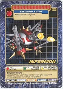 Amazon.com: DIGIMON Infermon Card : Toys & Games