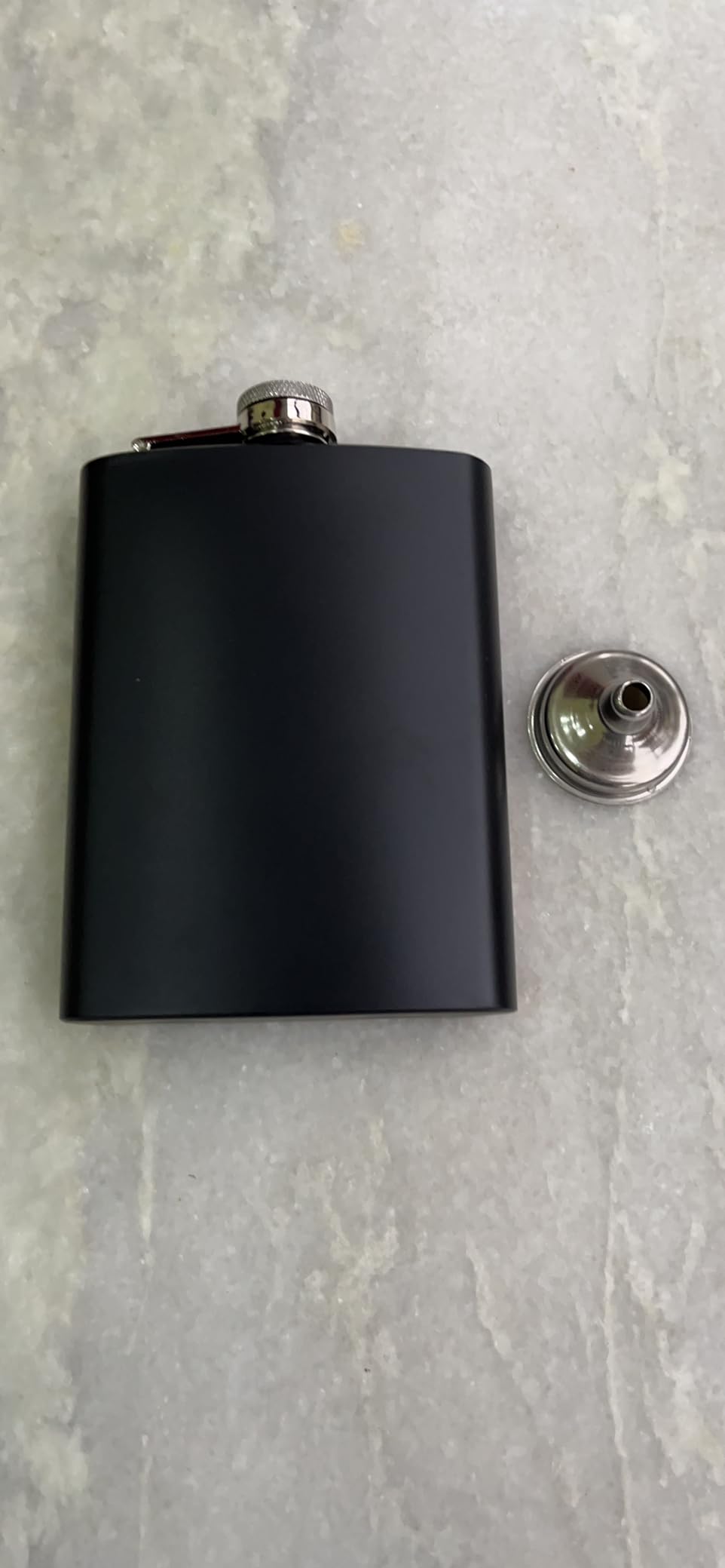 Store2508 Stainless Steel Hip Flask with Funnel Matte Finish, 8 Oz ...