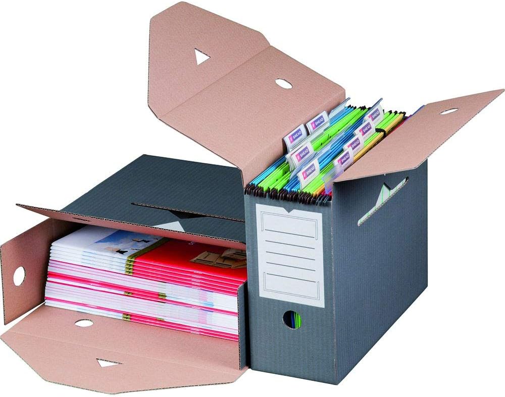 Smartbox Pro Archiv-Ablagebox mit Automatikboden für Hängemappen, 10er ...