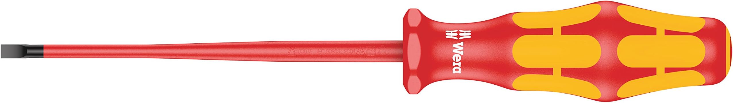 Wiha Schraubendreher SoftFinish® electric slimFix Schlitz (35446) 3,5 ...