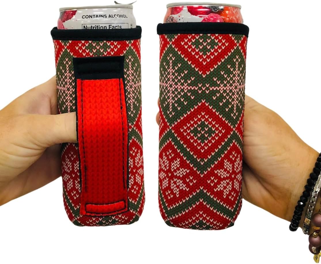 Amazon.com: Lit Handlers Slim Can Holder - 12 oz Tall Can Sleeve for ...
