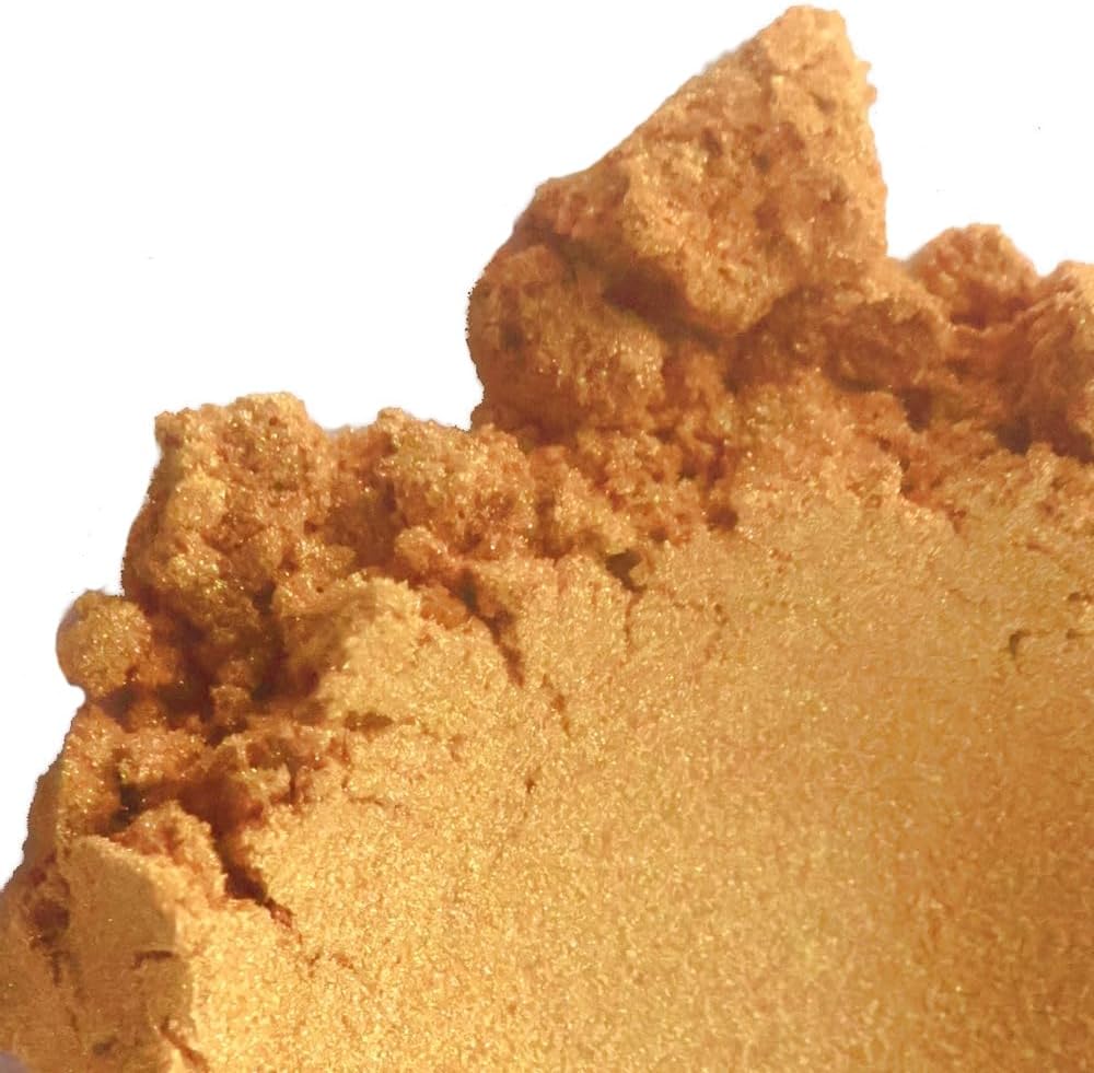 Amazon.com: Nurture Soap Sahara Gold Mica Powder - Ideal for Bath Bombs ...