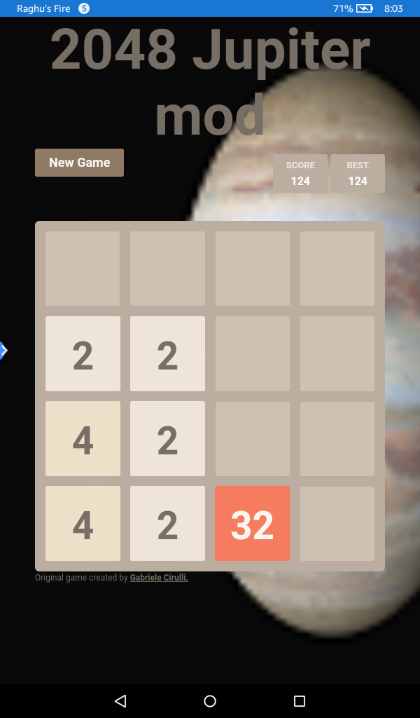 2048 Jupiter mod - App on the Amazon Appstore