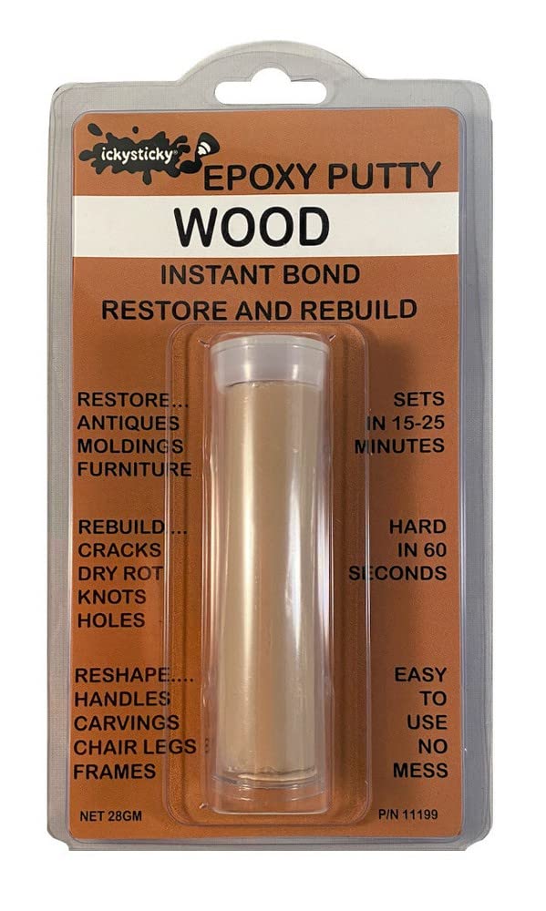 Ickysticky Wood Repair Epoxy Putty 56 g 2-Component Adhesive, epoxy ...