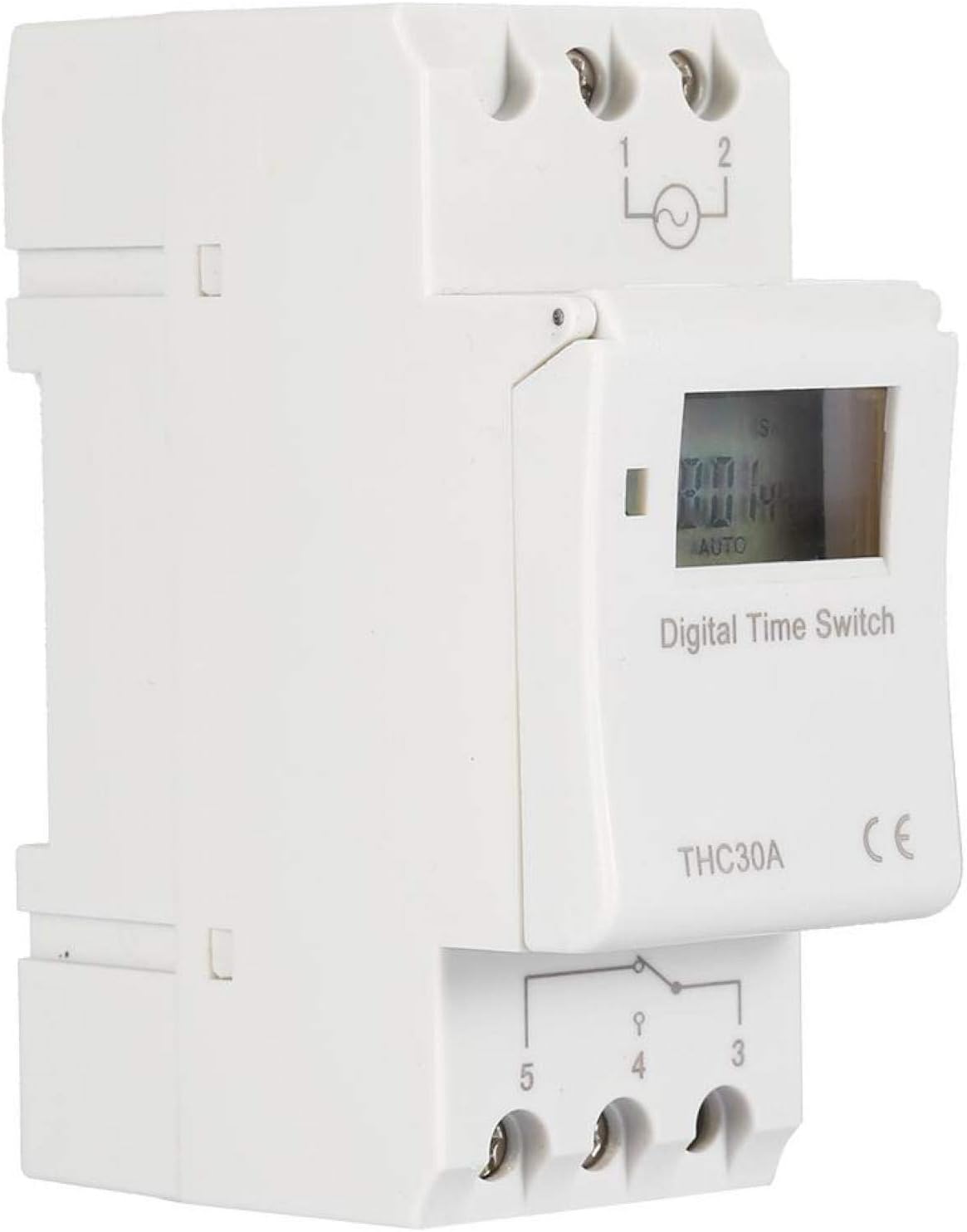 12V 7 Day, 24 hrs Programmable Timer 12VDC, 16A @240Vac Relay Switch ...