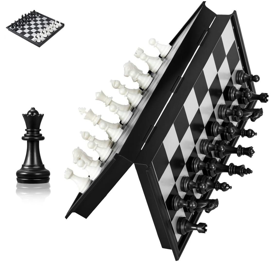 Buy Besite Toys Magnetic Chess Board Game with Folding and Storage for ...