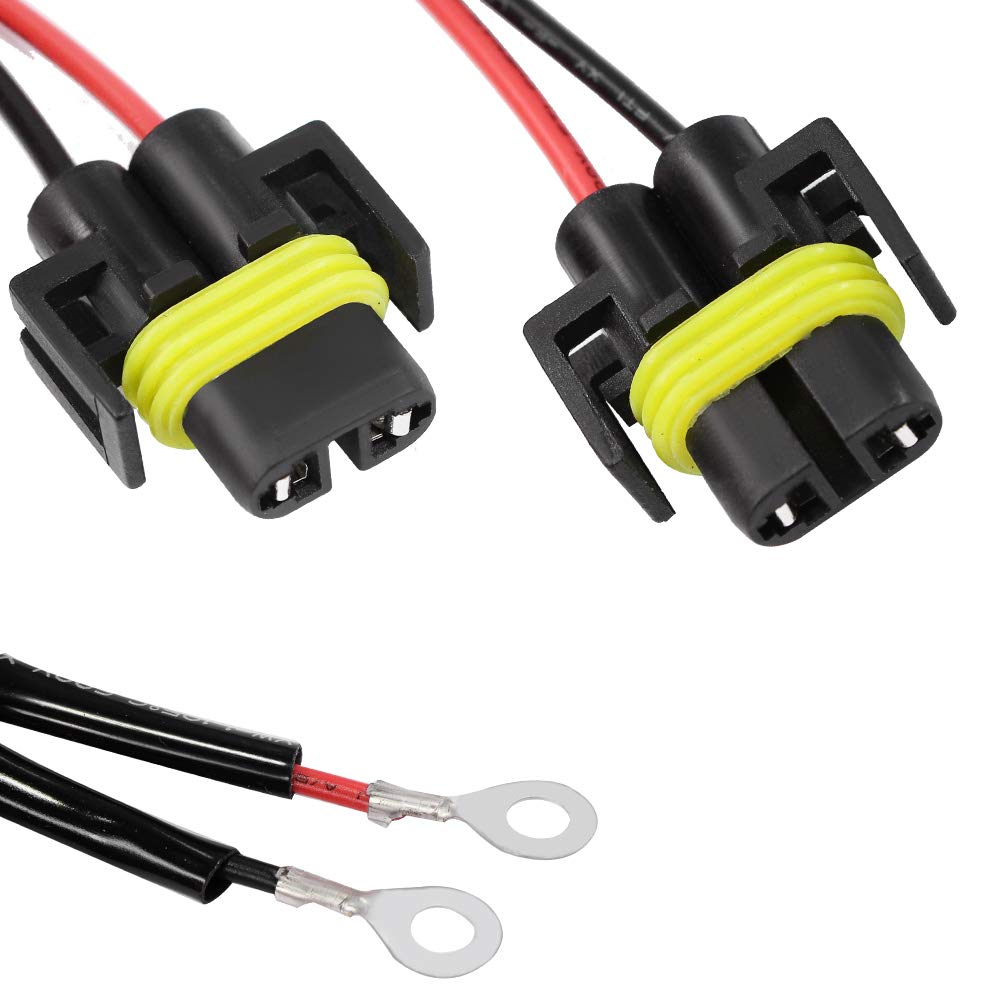 Snapklik.com : H11 H8 881 880 Relay Wiring Harness HID Conversion Kit ...