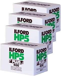 Amazon.com : Ilford 1574577 HP5 Plus, Black and White Print Film, 35 mm, ISO 400, 36 Exposures ...