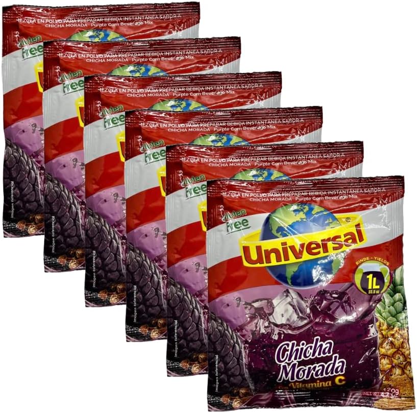 Amazon.com : Universal Chicha Morada Purple Corn Beverage Mix - 4.2 Oz ...