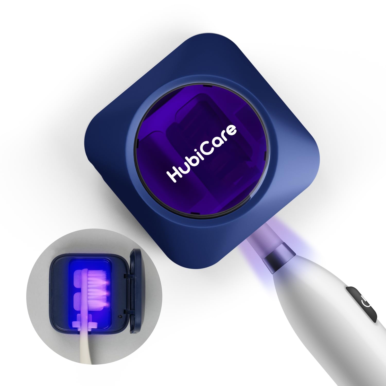 Amazon.co.jp: ヒュービディック HuBDIC 歯ブラシ除菌キャップ 歯ブラシ除菌器 UV-C除菌 乾燥ヒーター 3分間で99.9%除菌 カビ防止 歯ブラシ収納 Type-C急速 ...