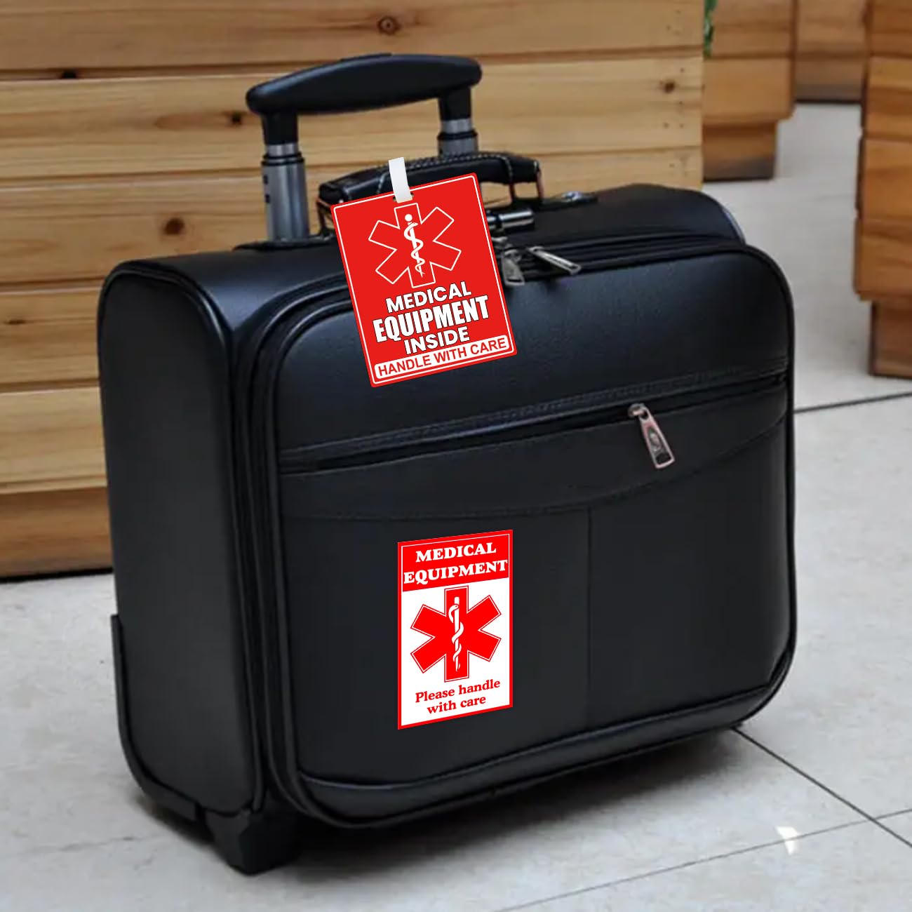 Snapklik.com : Medical Equipment Inside Tag Card Red Fragile Medical ...