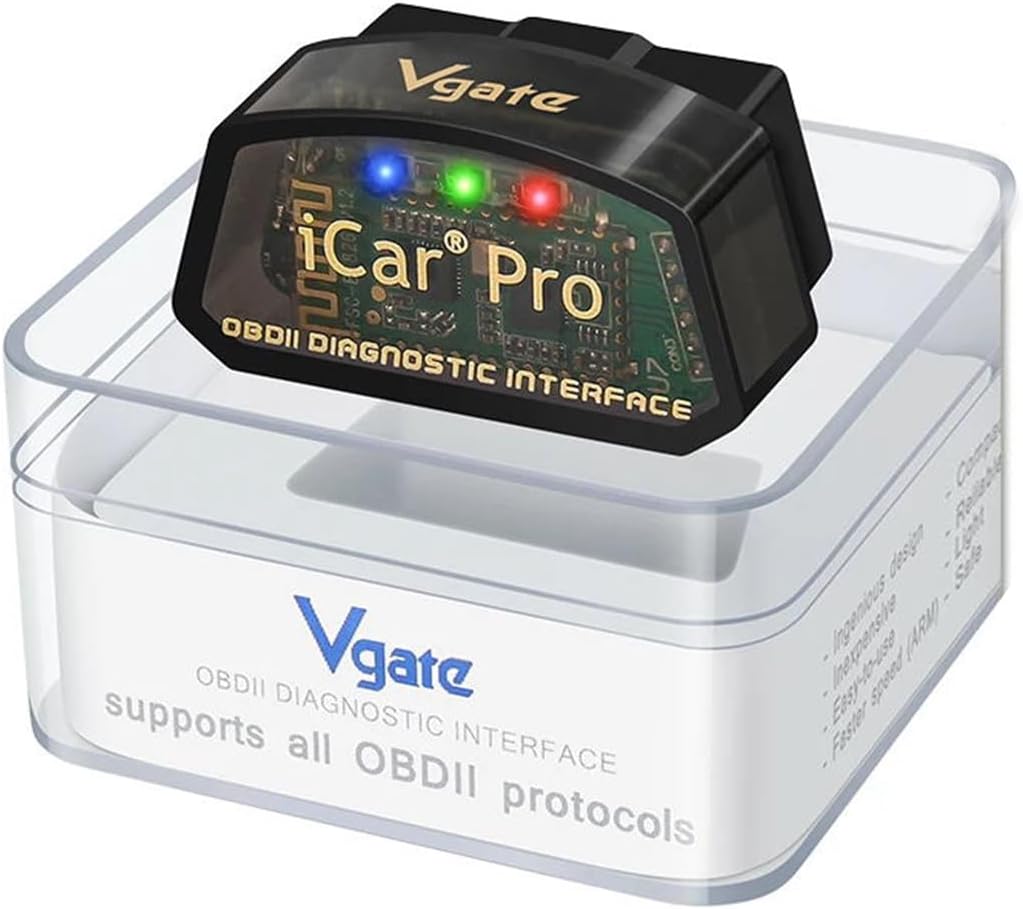 Vgate iCar Pro3.0 Mini Bluetooth OBDII Lector de Códigos de Avería para ...