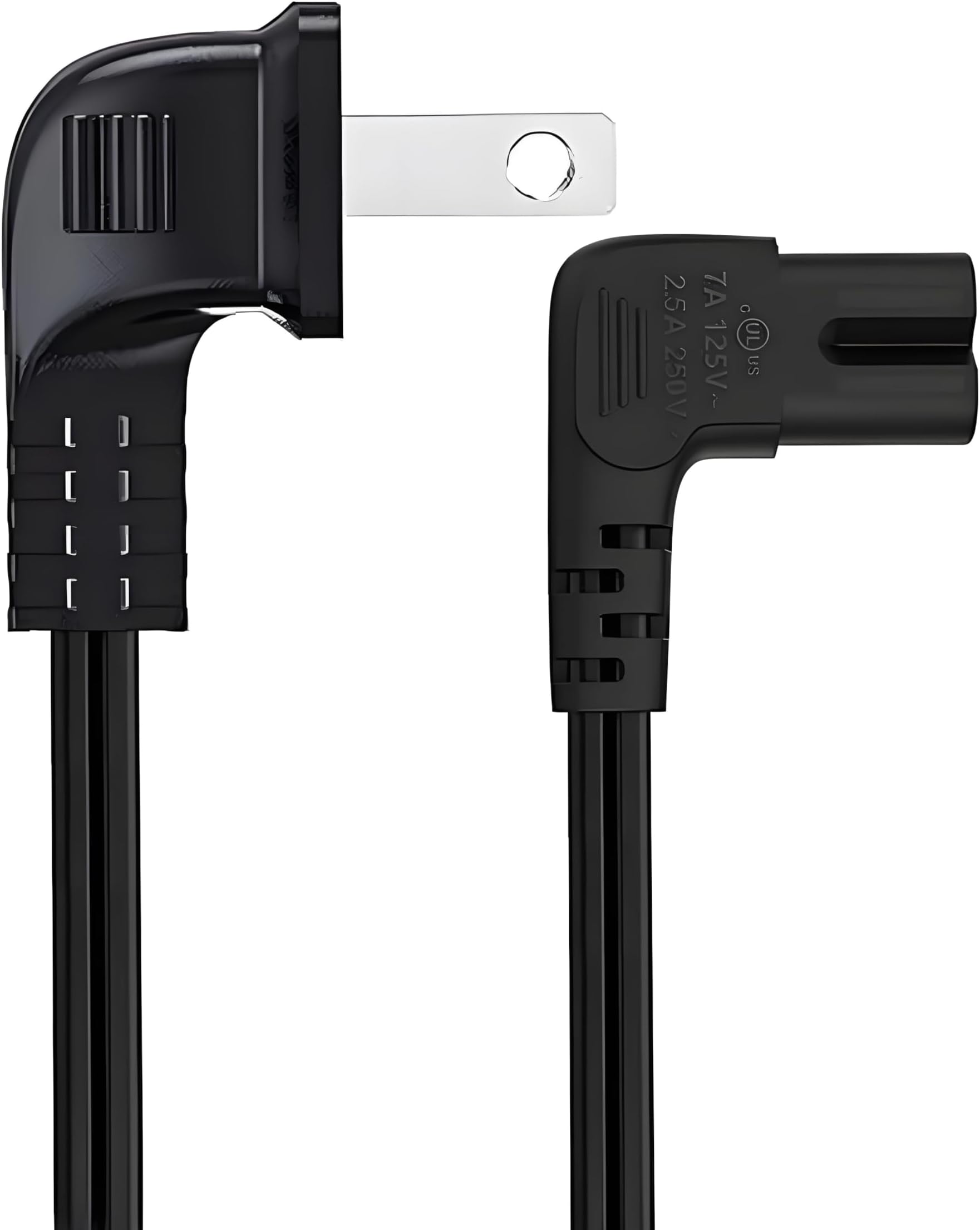 Amazon.com: [UL Listed] 12FT Power Cord Compatible Samsung TCL Roku LG ...