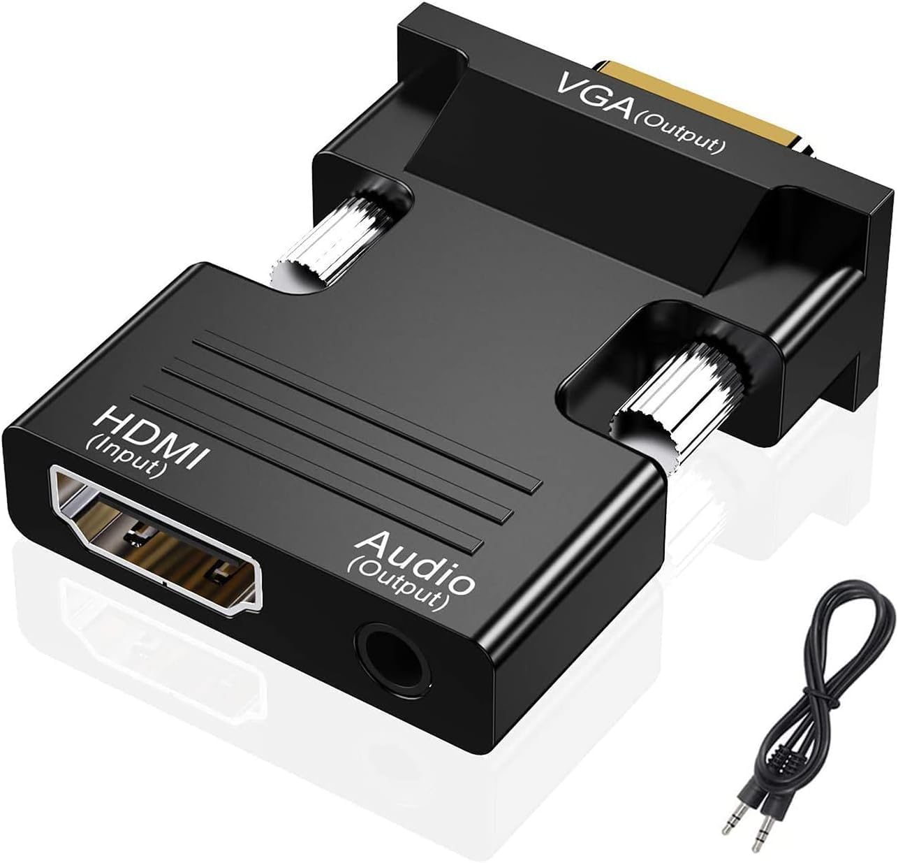 Amazon.com: VENTION VGA to HDMI Adapter, Gold-Plated VGA to HDMI ...