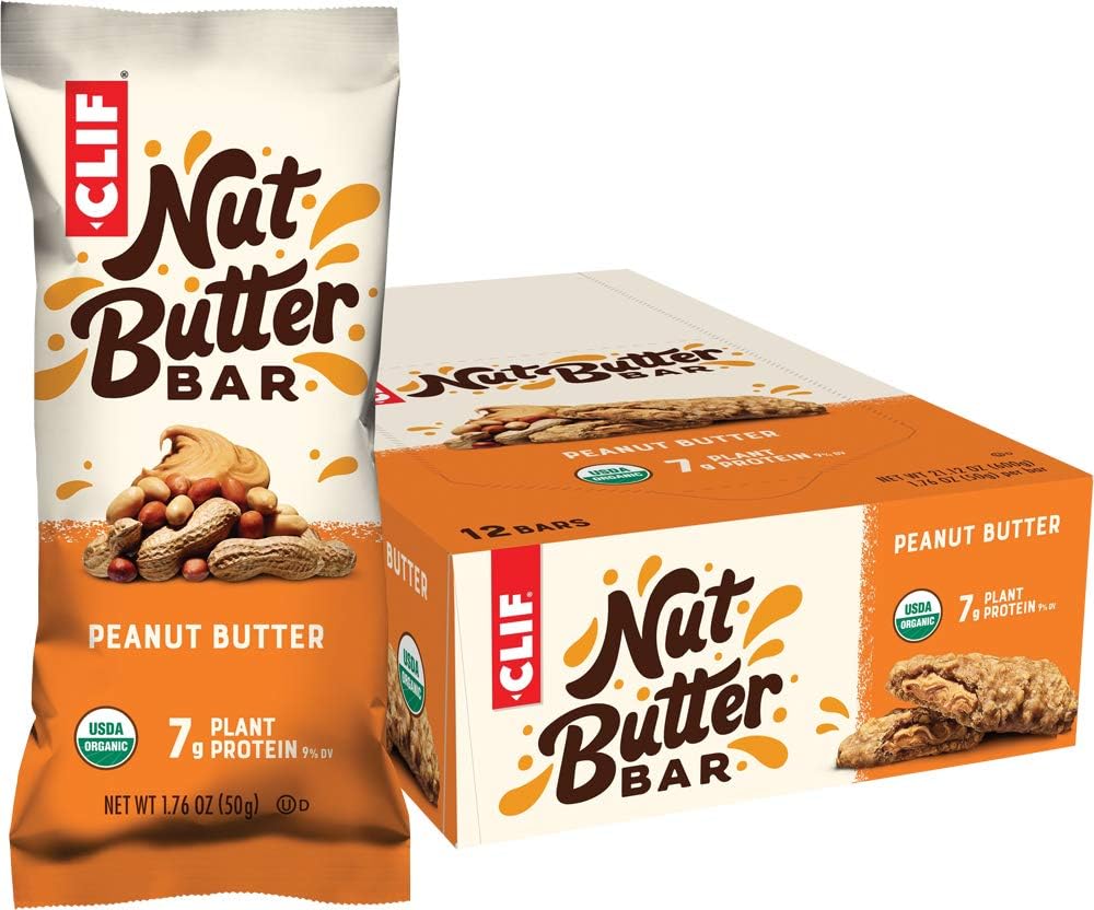 CLIF Nut Butter Bar - Peanut Butter - Filled Energy Bars - Non-GMO ...