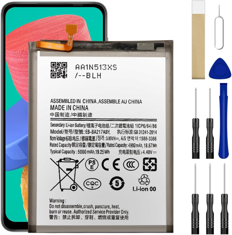 Amazon.com: Galaxy A12 Battery THIRDPOLE Original Battery Replacement ...
