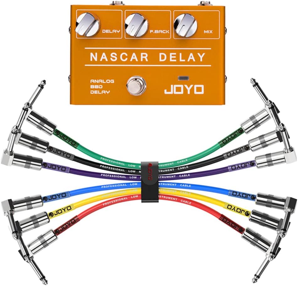 Amazon.com: JOYO Analog Delay Effect Pedal R-10 Bundle with Guitar ...