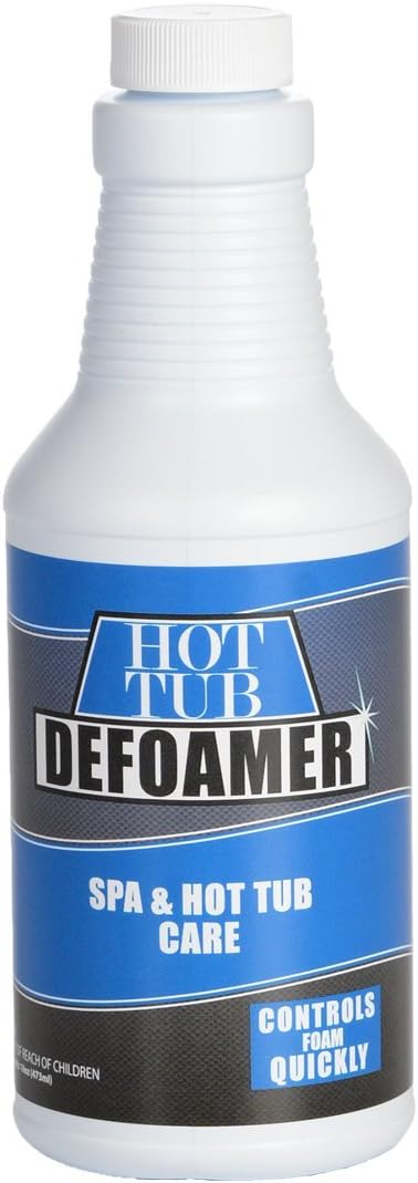 Amazon.com: Hot Tub Foam Eliminator, 2 Pack Pool & Spa Defoamer (32oz ...