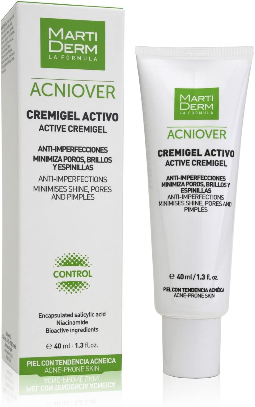 Amazon.com: Acniover Cremigel Activo Piel Grasa Y Acnéica 40 Ml ...