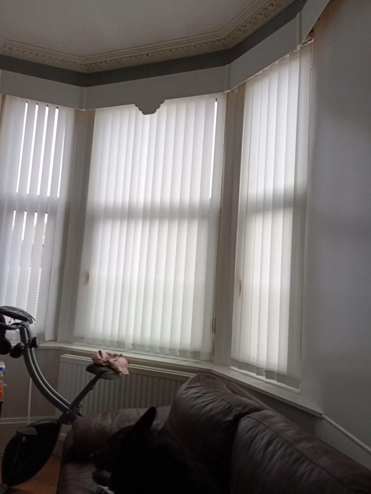 Custom Made *WHITE* Vertical Blinds Slats Made to Measure 89mm (3.5 ...