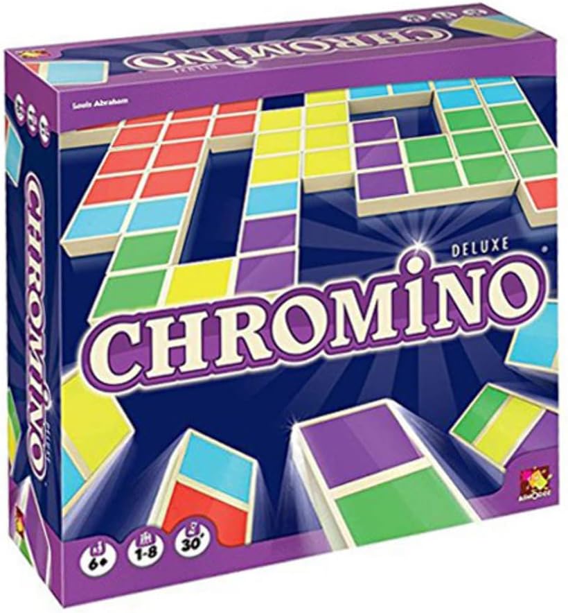 [Amazon Exclusive] Asmodee Editions Chromino Deluxe Board Game (Multi ...