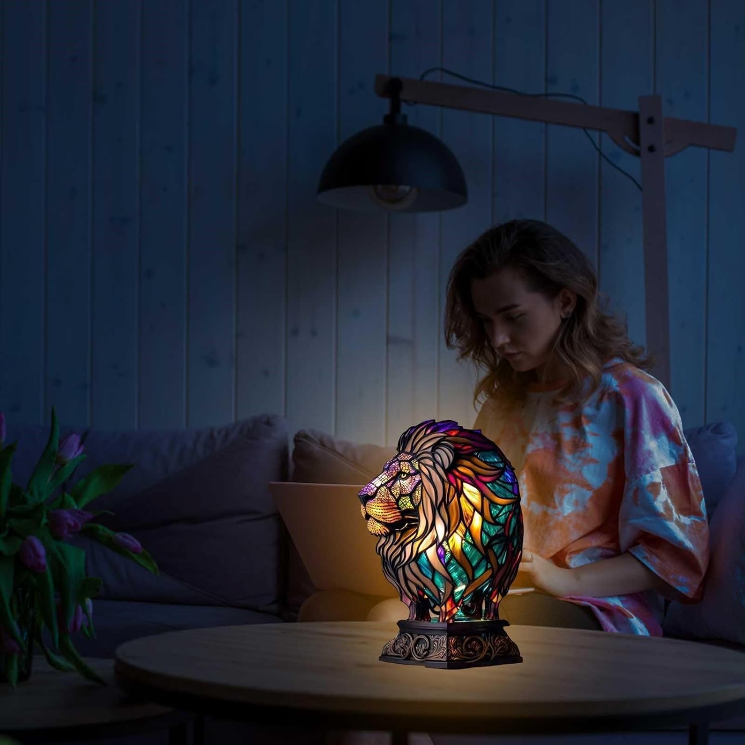 Snapklik.com : POPUBABI Animal Table Lamp Series, Retro Table Lamp ...