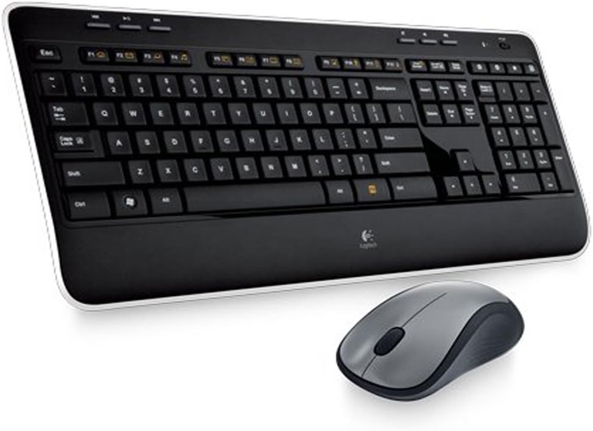 Amazon.com: Logitech MK540 Advanced Wireless Keyboard and Mouse Combo ...