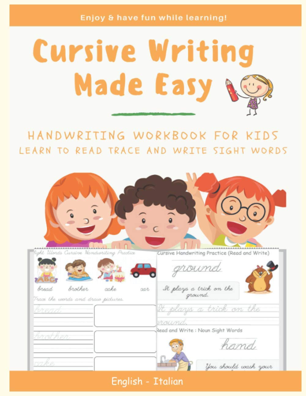 Buy Cursive Writing Made Easy Handwriting Workbook for Kids Learn to ...