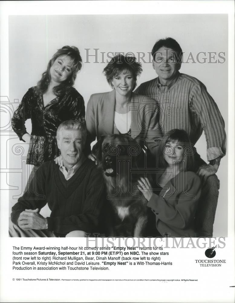 Empty Nest Cast 1991 Press Photo The Cast Of NBC TV's Hit Comedy