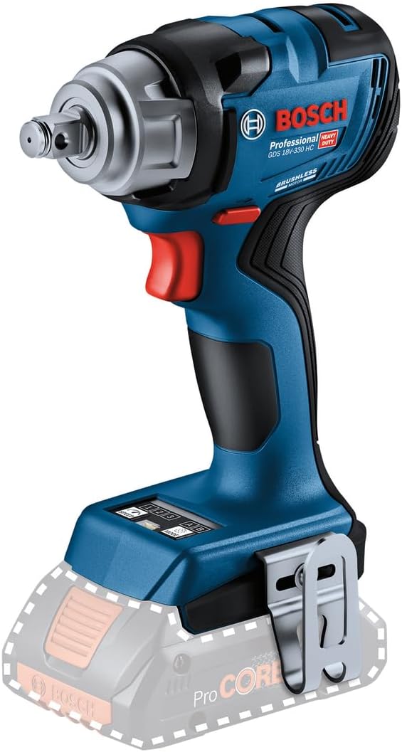 Bosch Professional 18V System Cordless Impact Wrench GDS 18V-330 HC ...