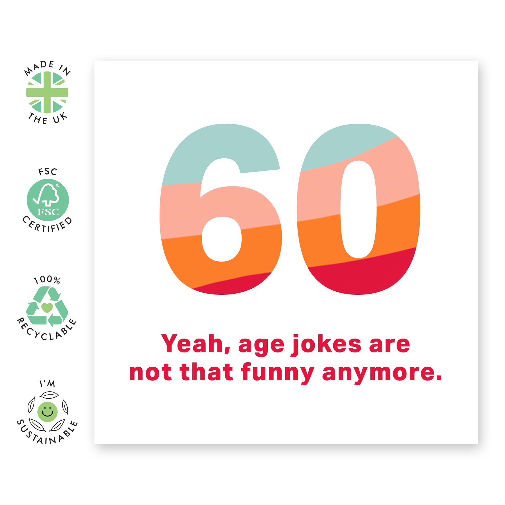 Happy 60th Birthday Funny One Liners So Happy I'm 60 Today 60Th