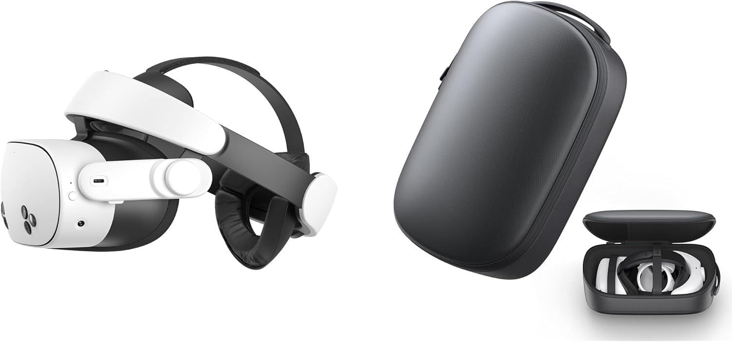 Amazon.com: KIWI design H4 Halo Comfort Head Strap Compatible with Meta ...