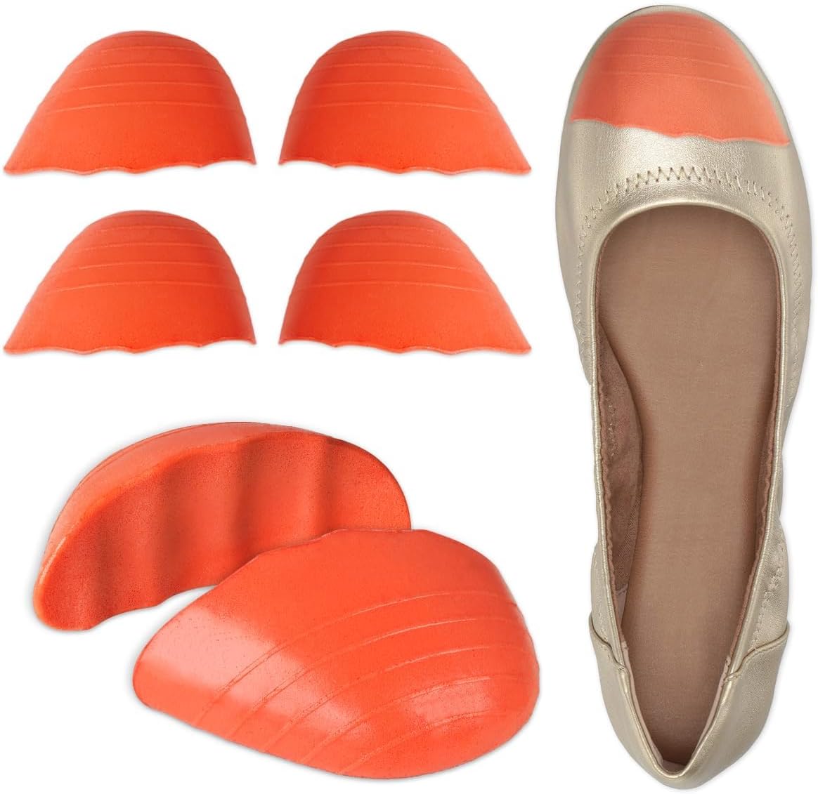 Amazon.com: Dr. Shoesert Shoe Filler Inserts for Loose Shoe, Toe ...
