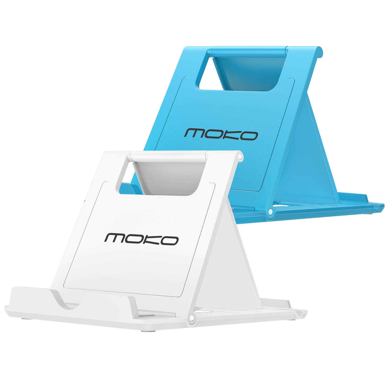 Amazon.com: MoKo 2PCS Phone/Tablet Stand, Desktop Holder for 4-11 ...
