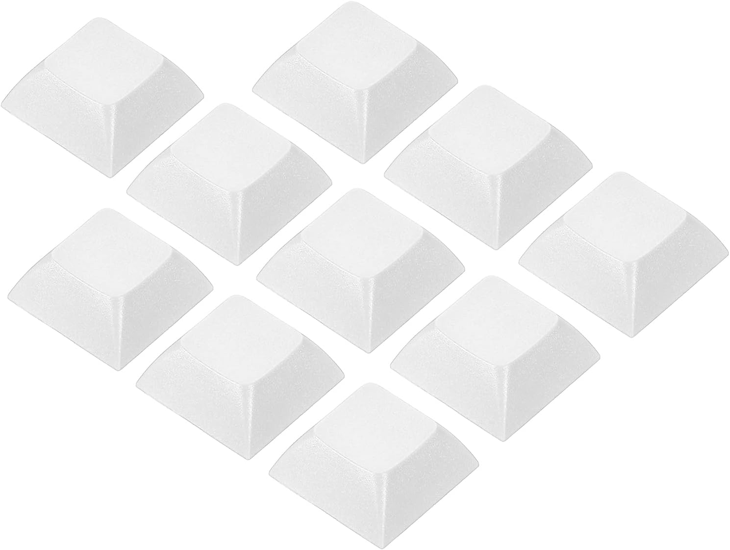 Amazon.com: 10PCs 1U XDA Profile Keycap Set Multi Color PBT Blank ...