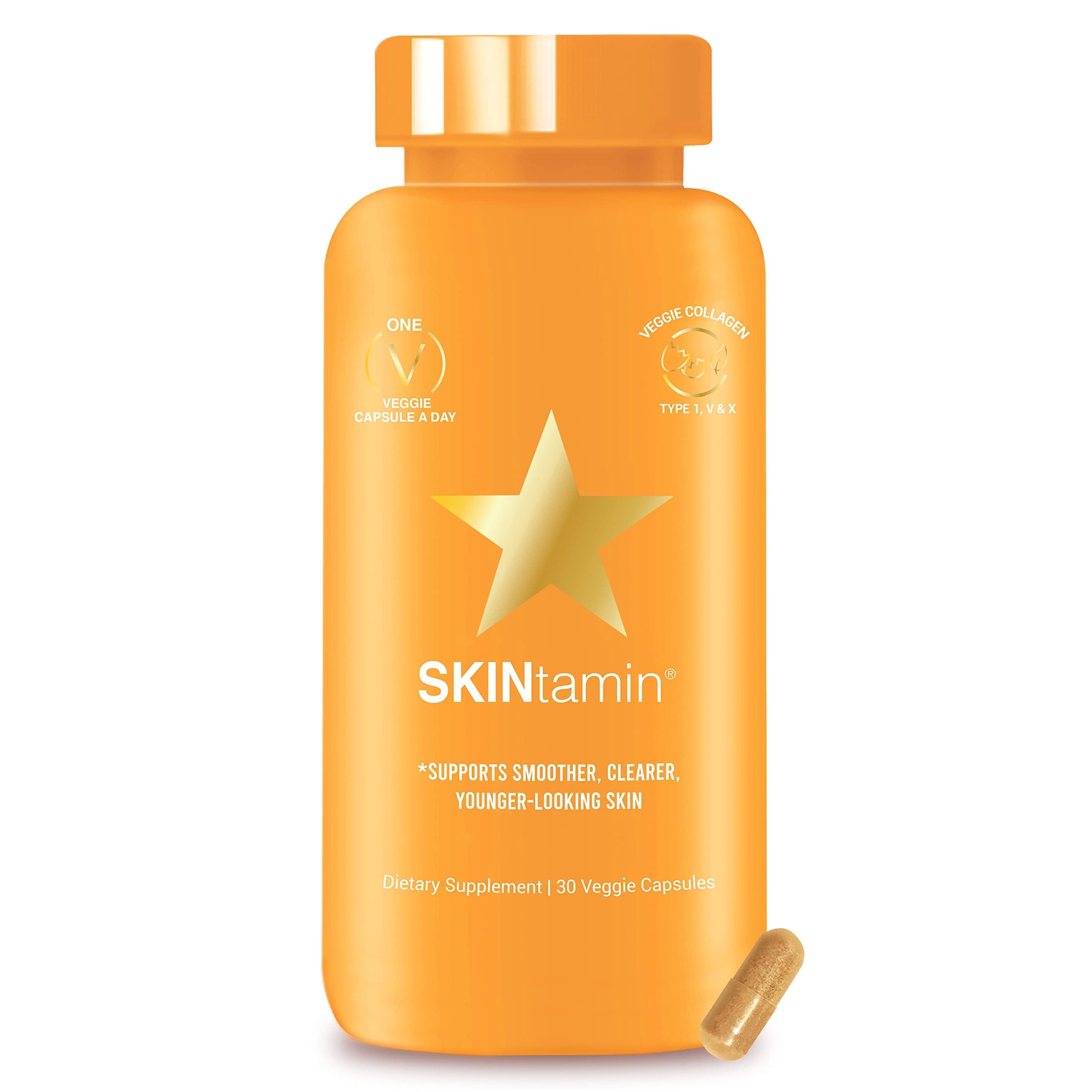 Amazon.com: HAIRtamin SKINtamin Vegetarian collagen pills | Best ...