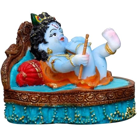 Buy Sri Krishna Culture- New Baby Krishna (Baal Gopal) On Aasan-Hindu ...