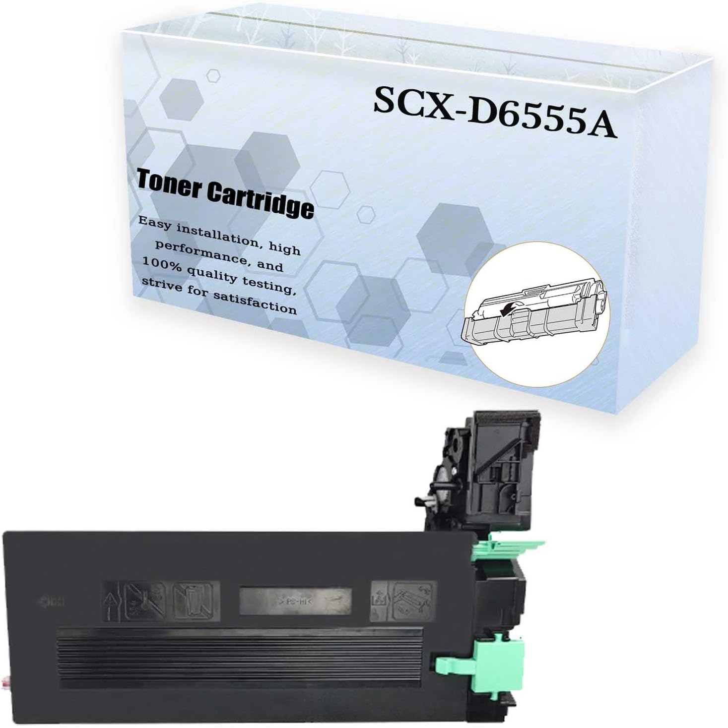Amazon.com: SCX-D6555A (SV210A) Toner Cartridge D6555A Compatible for ...