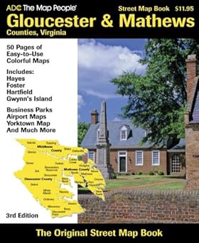 Amazon | Gloucester and Matthews, Va Street Map Book | Atlases