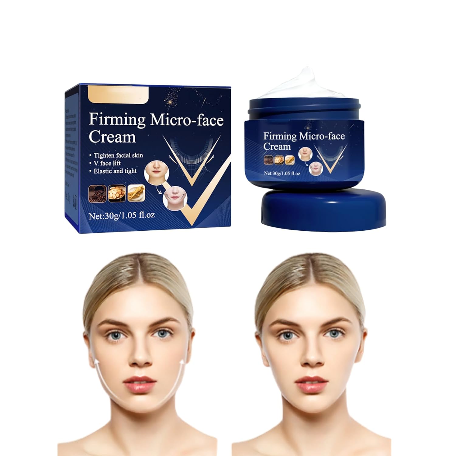 Amazon.com: V Face Firming Cream,V Shape Lift Cream,Chin Lifting Lotion ...