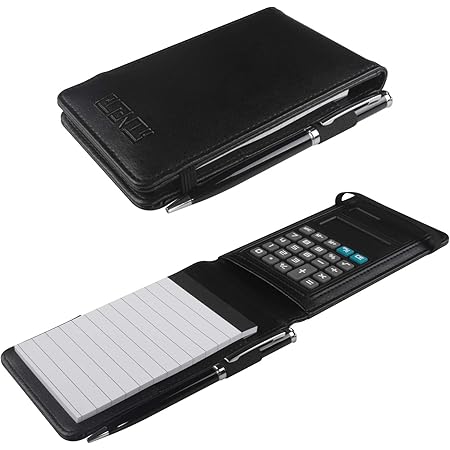 Amazon.com : HWC LEATHER POCKET 3X5 MEMO BOOK COVER NOTE PAD HOLDER ...