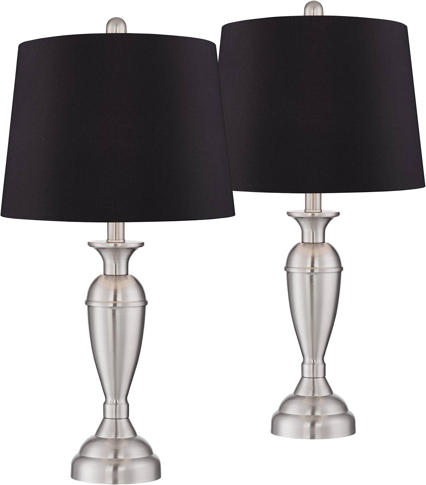Regency Hill Dawn Traditional Glam Style Table Lamps 28.5" Tall Set of ...