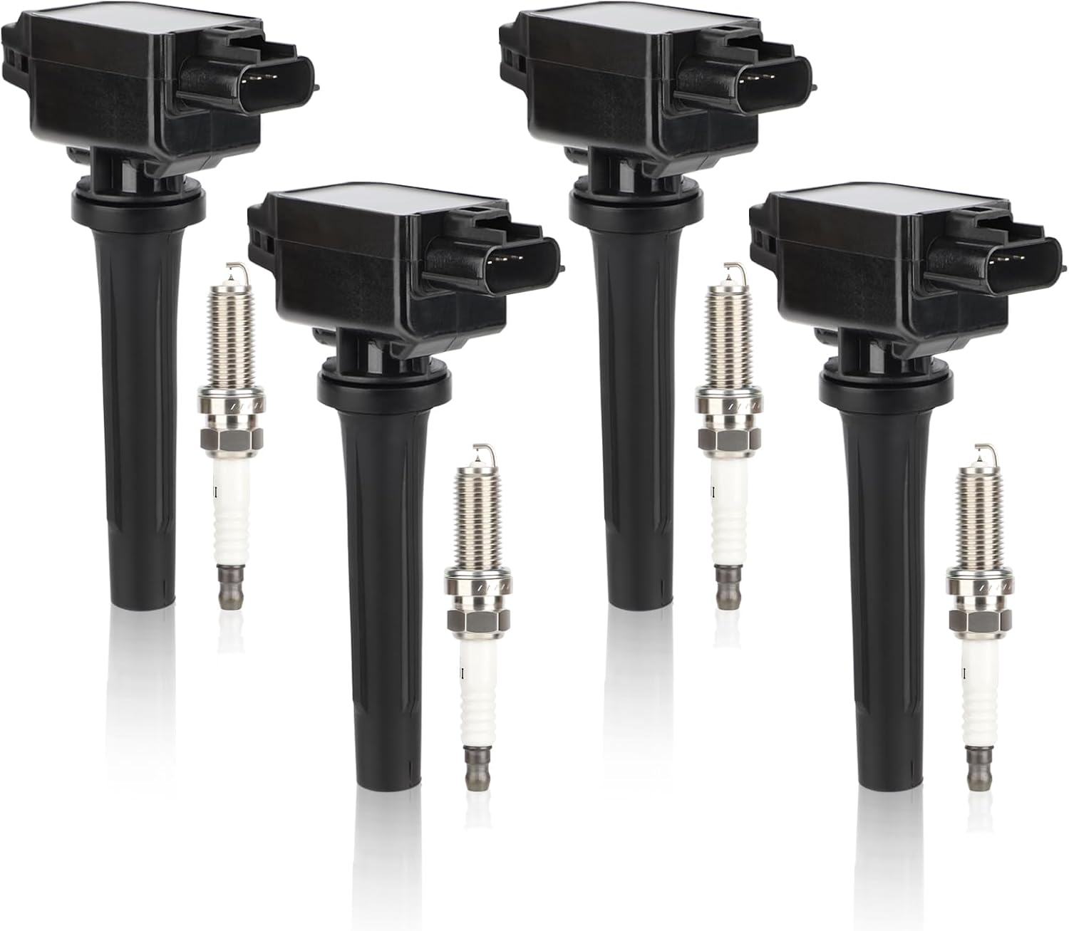 Amazon.com: UF656 Ignition Coil & 93501 Double Iridium Spark Plug for ...