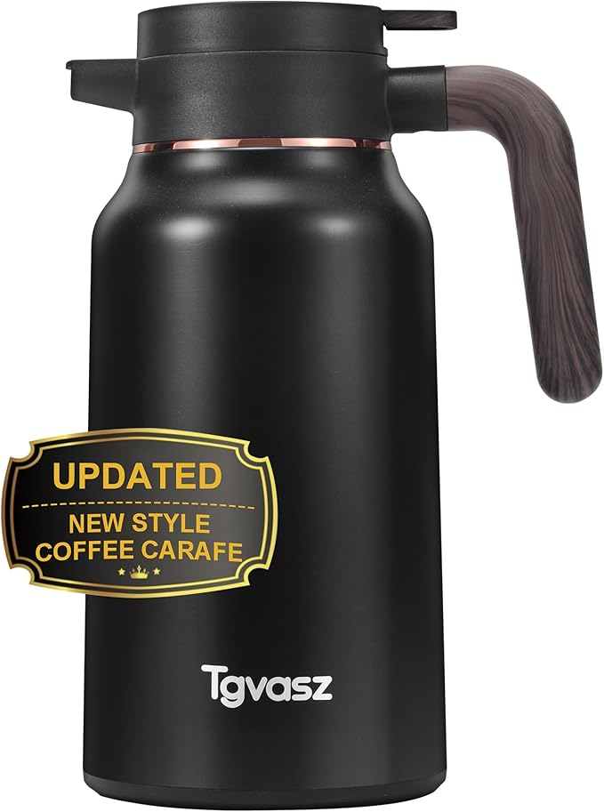 Amazon.com: Thermal Coffee Carafe 70 oz - 36 Hour Hot Stainless Steel ...