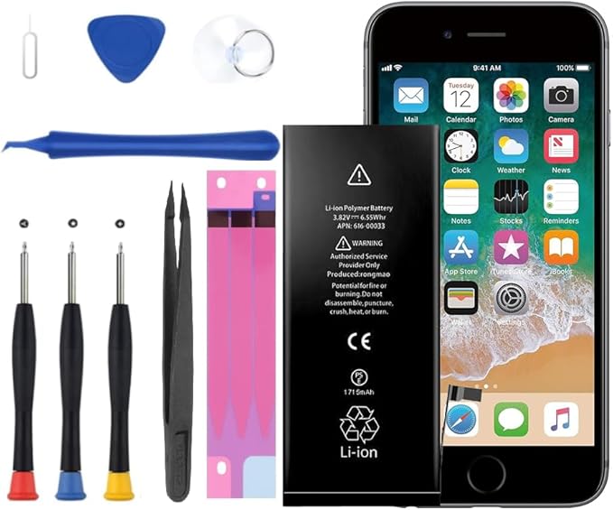 Amazon.com: AFSONGOO Battery for iPhone 6S (4.7"),Upgraded Phone 6S ...