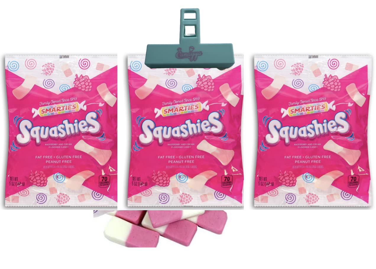 Amazon.com : Candyya clip bundle with Smarties Squashies Raspberry and ...