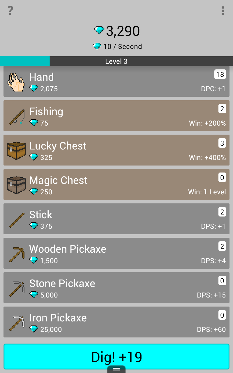 Diamond Clicker (Kindle Tablet Edition) - App on Amazon Appstore
